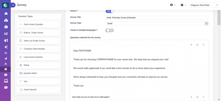 Integrum PMS – An advanced PMS system for a fraction of the price